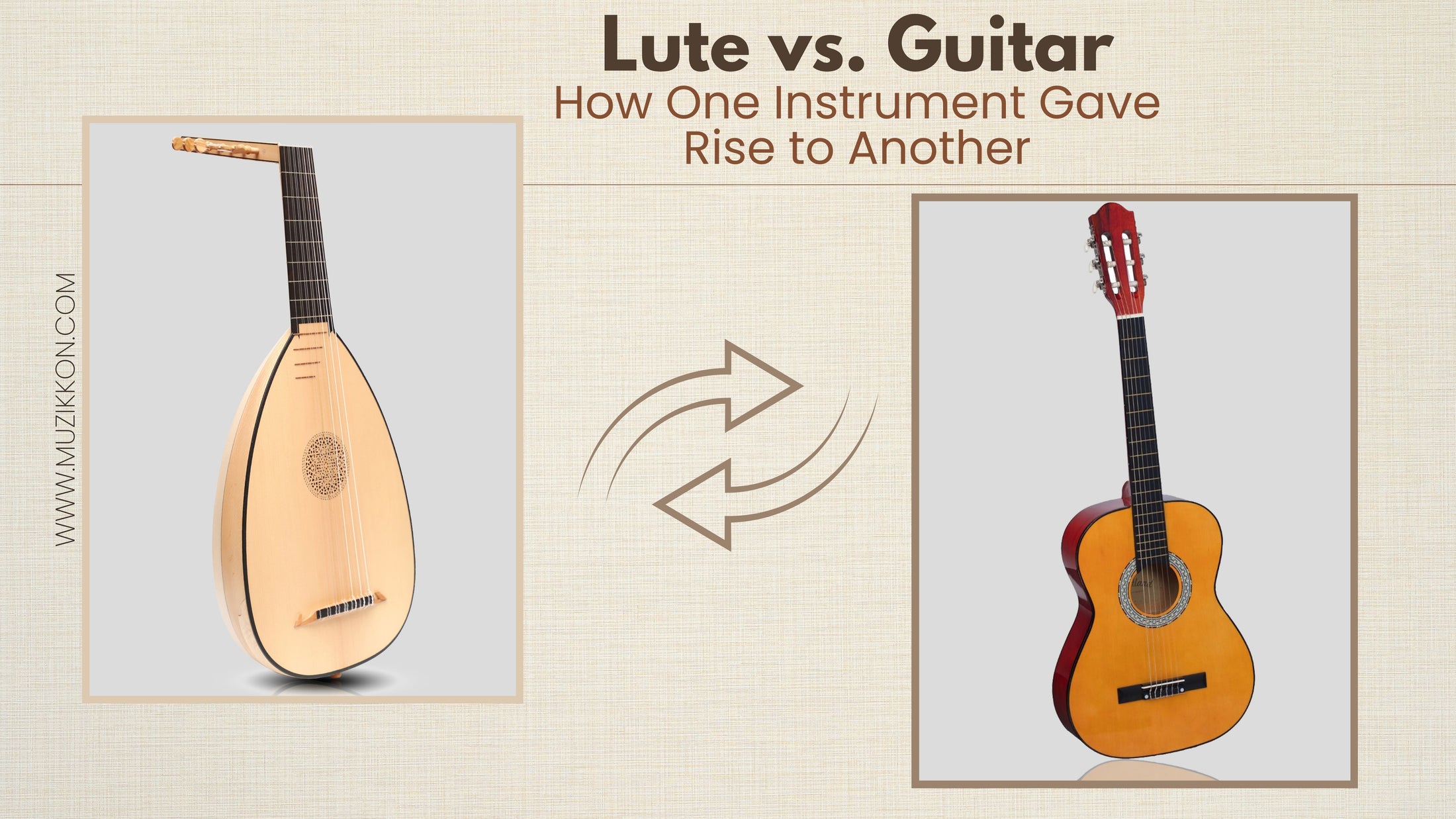 Luth vs. Guitare : Comment un instrument a donné naissance à un autre ...