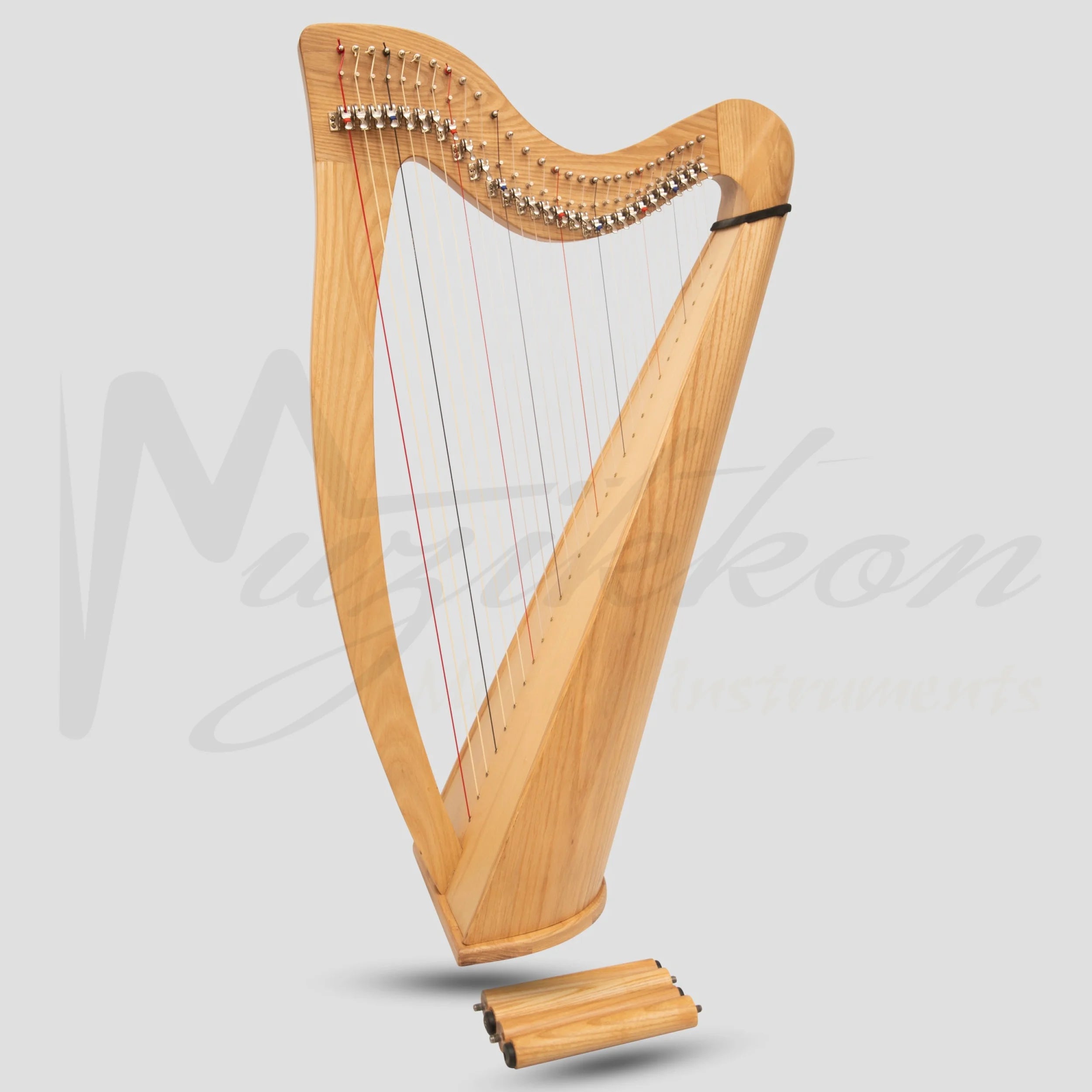 28 String Claddagh Harp – Muzikkon