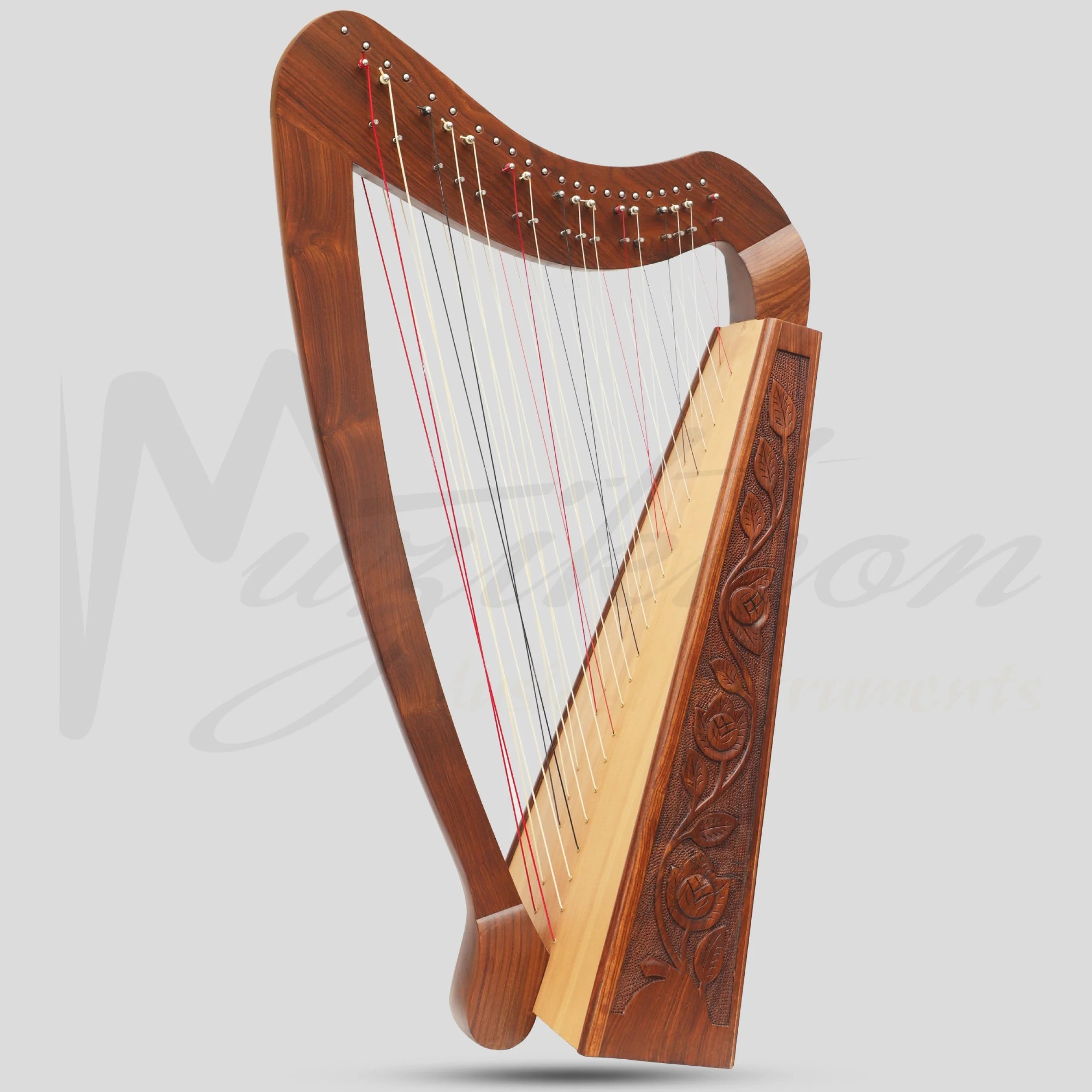 Cross Strung Harp, 38 String Rosewood for Sale Dublin Ireland – Muzikkon