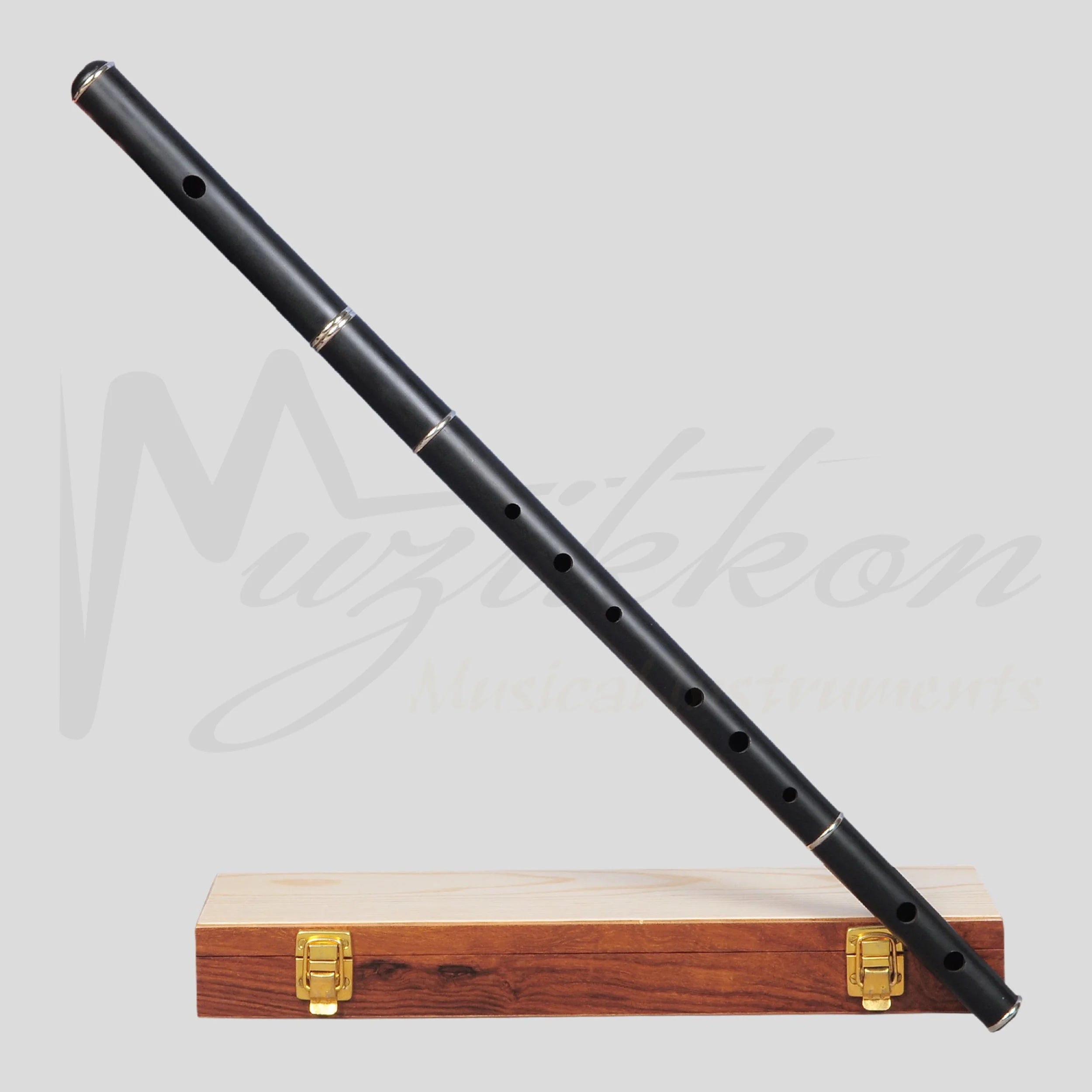 Wind - Flutes - Irish Flute D tune Ebony Wood With Tuning Slide with ...